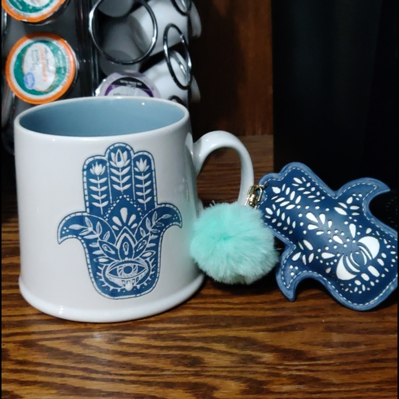 Prima Design | Dining | Prima Design Hamsa Mug With Keychain | Poshmark